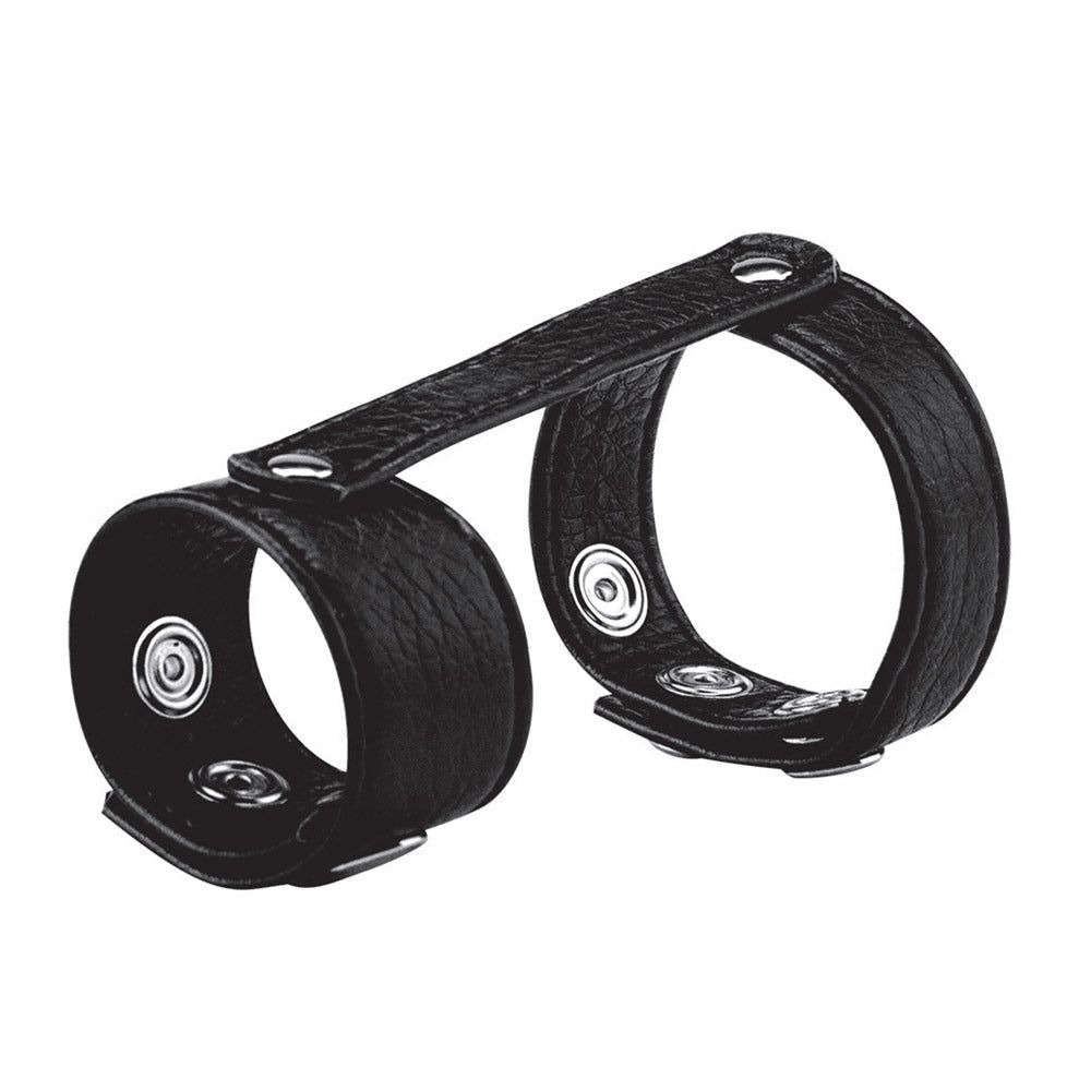 Duo Snap Cock and Ball Ring by Blue Line Men - Cock Ring | Gläs